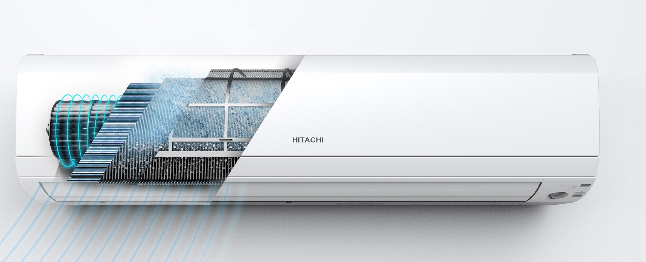 Premium S AC: FrostWash and smart control | Hitachi Air Conditioning