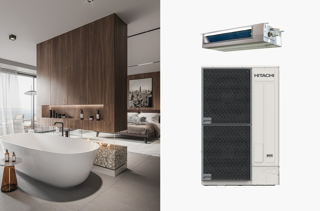 VRF Systems for Hotels | Hitachi Cooling & Heating