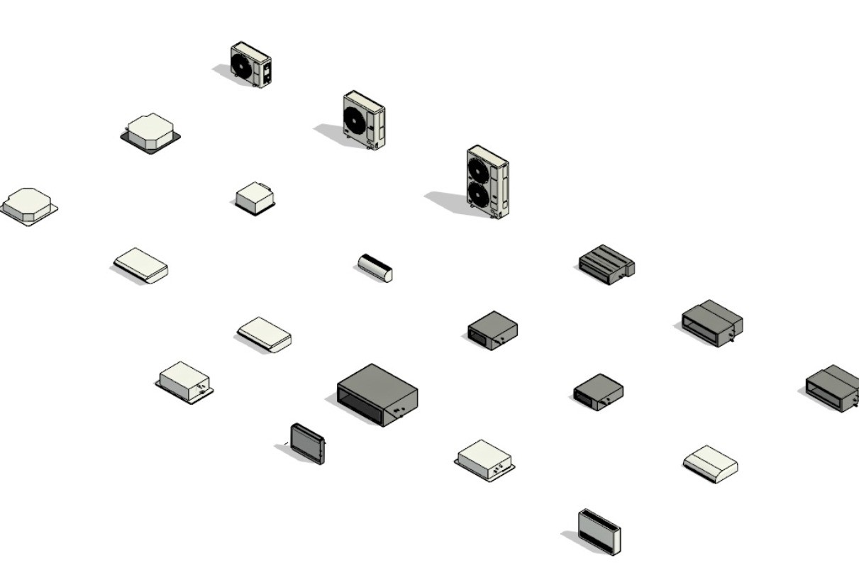 BIM Objects — The Best Modeling Tool for HVAC | hitachiaircon.com