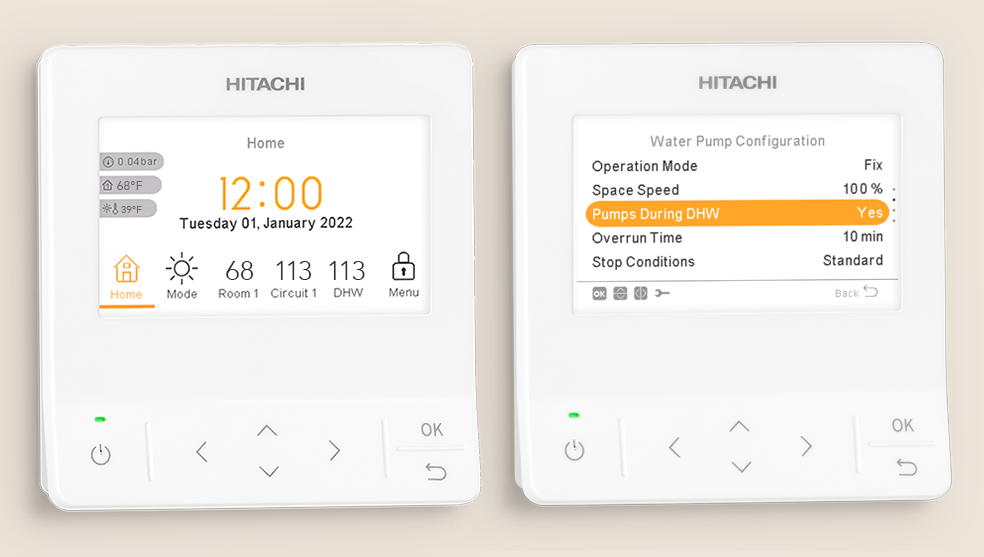 High efficient Heat Pumps YUTAKI M | Hitachi US