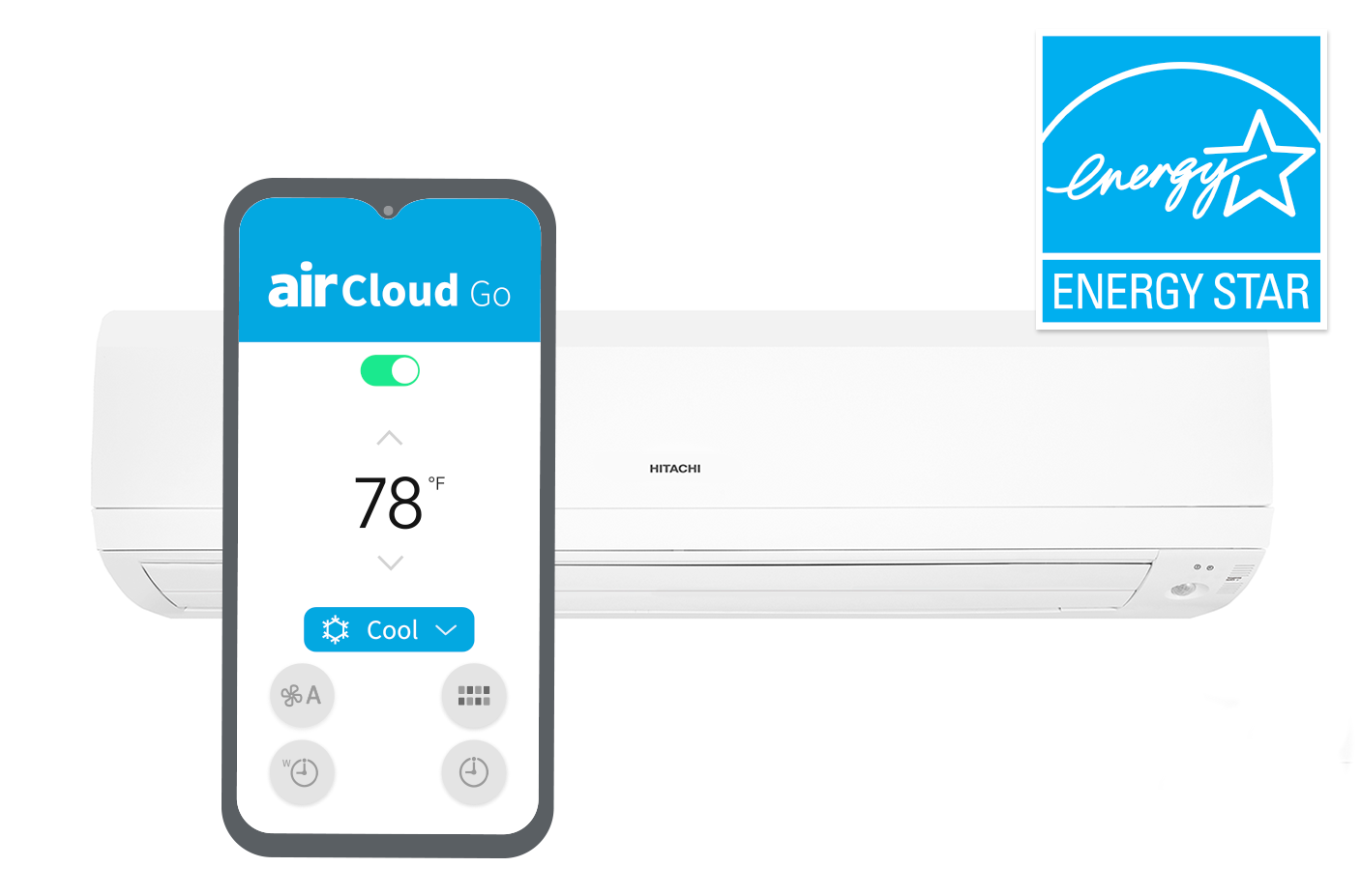 H500 Single-Zone Heat Pump | Hitachi United States