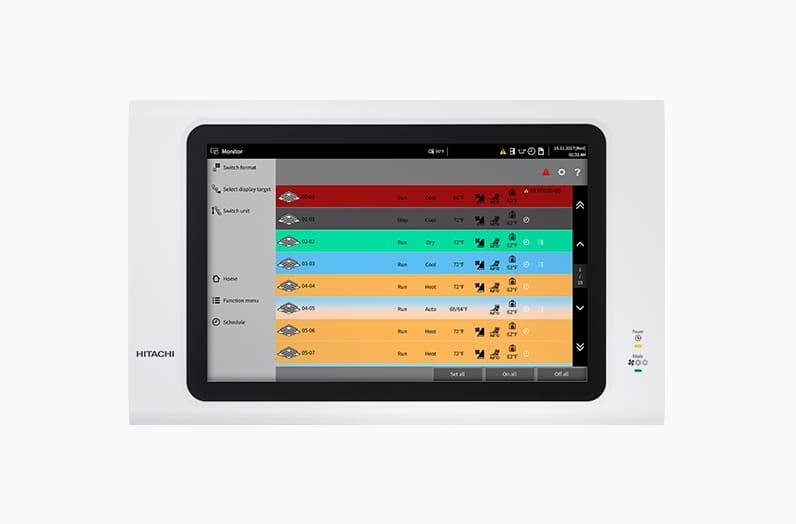 Wired Central Controller | Hitachi United States