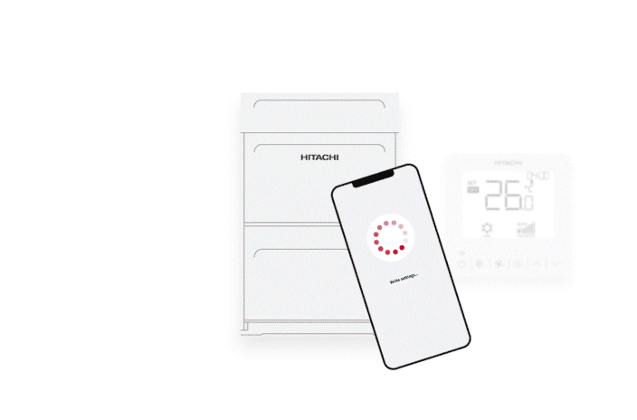 HVAC app for professionals airCloud Tap | Hitachi United States