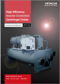 Inverter G*G-SIT | Centrifugal Chillers | Hitachi AC