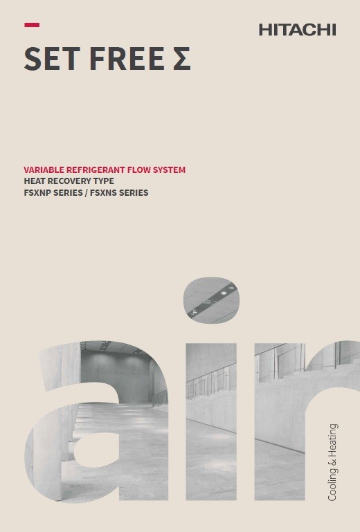 Manuals for Hitachi VRF | Installation & Technical Catalogs