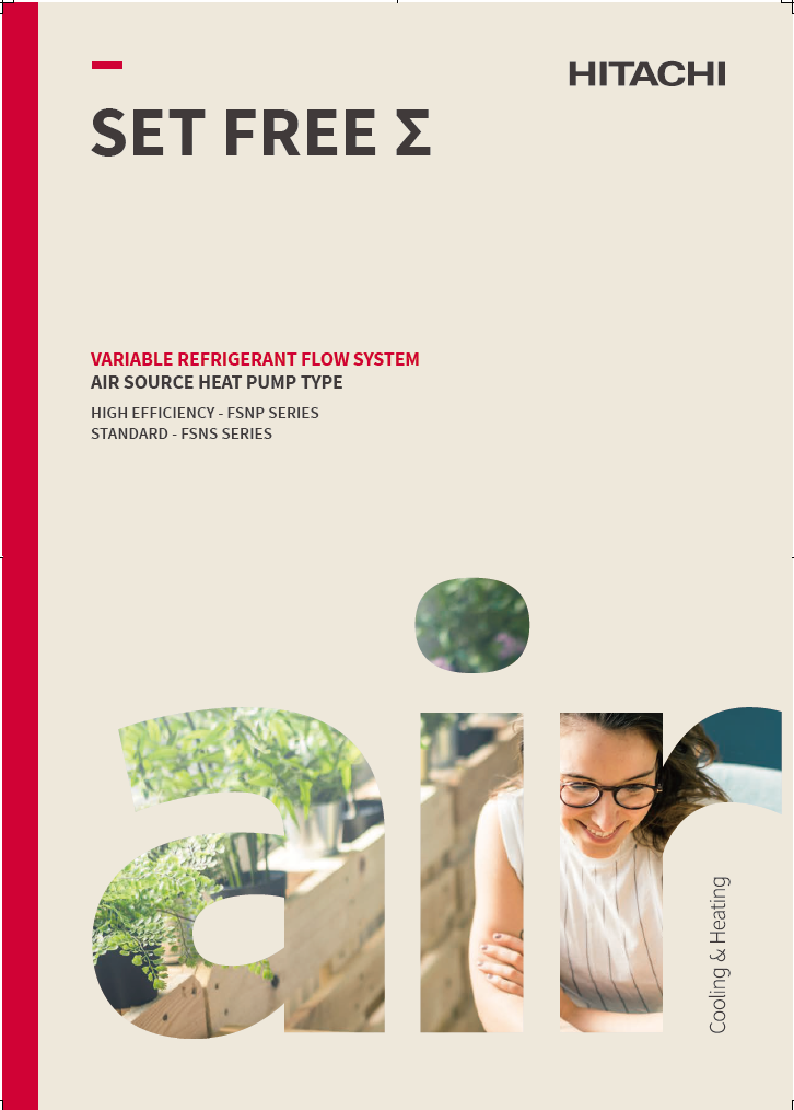 Manuals for Hitachi VRF | Installation & Technical Catalogs