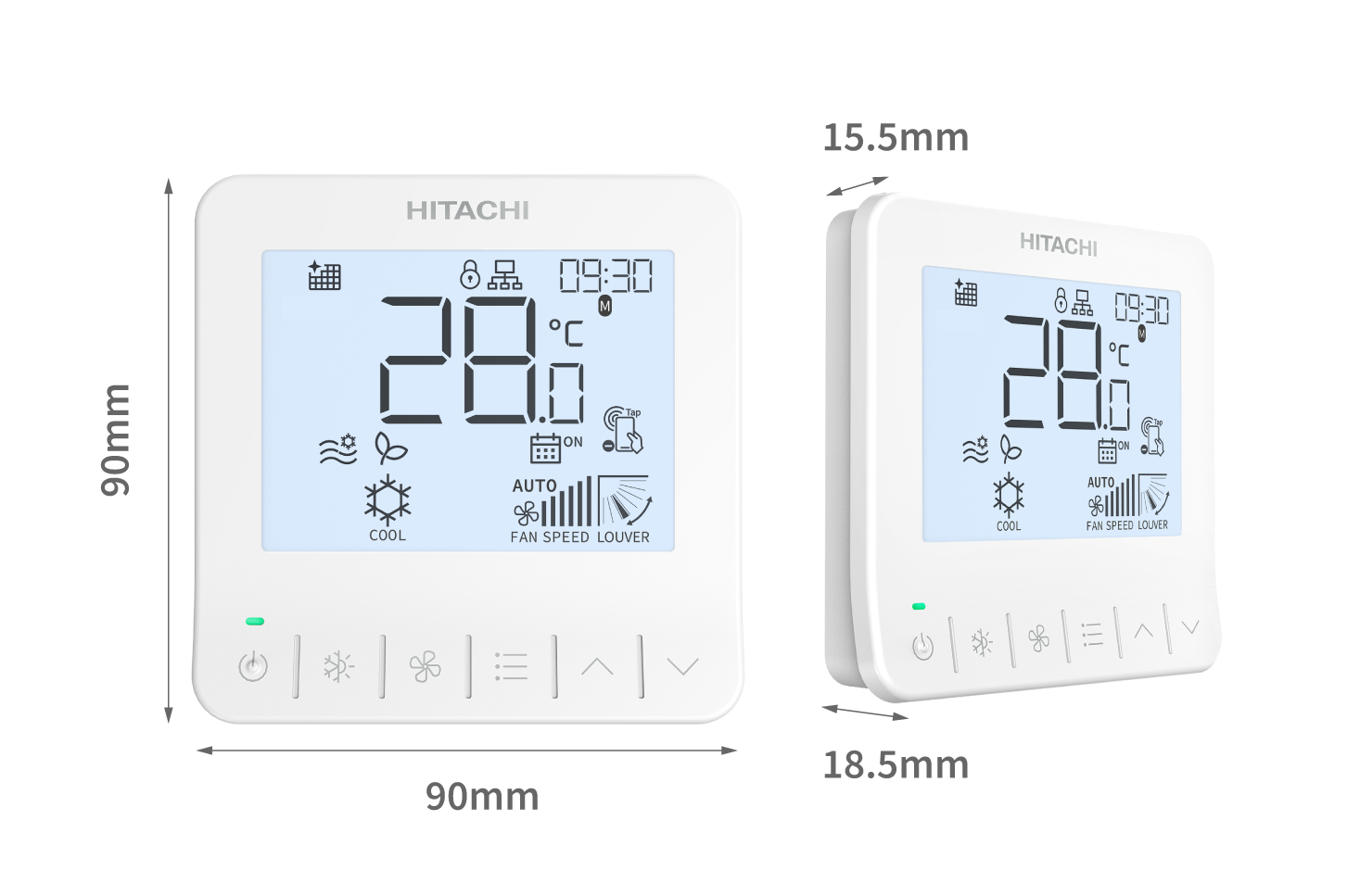 Eco-Compact room controller PC-ARC